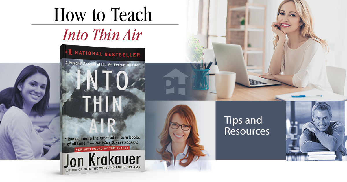 How to Teach Into Thin Air | Prestwick House